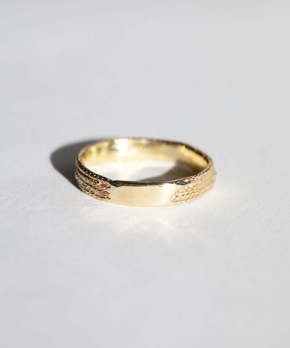 Foxtail Gold Ring