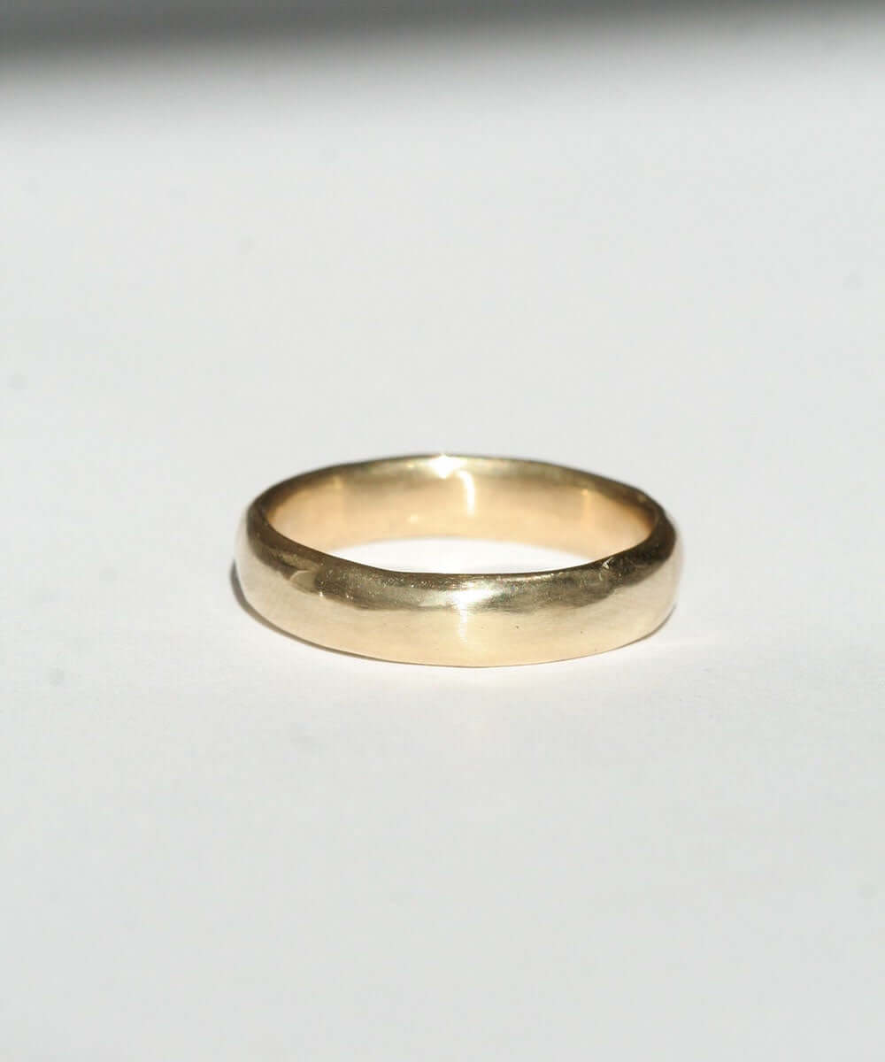 Handcrafted Hoop Ring 14K Gold, Engagement & Wedding Jewelry by Macha ...